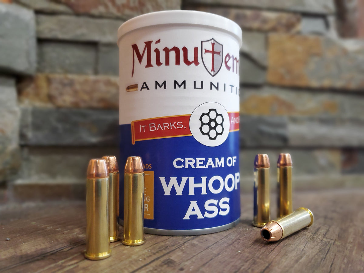 Cream of Whoop Ass - 357 magnum, 158 gr XTP-HP, 1300 FPS, 75 rds ...