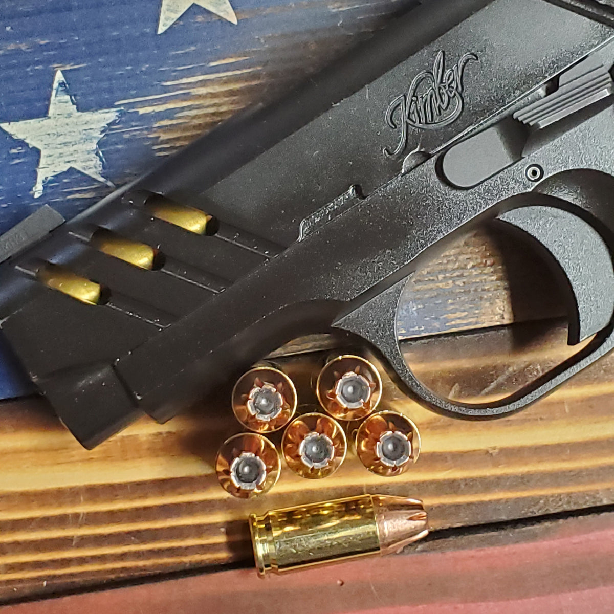 9mm +P 124 grain XTP @ 1,250 FPS. – Minuteman