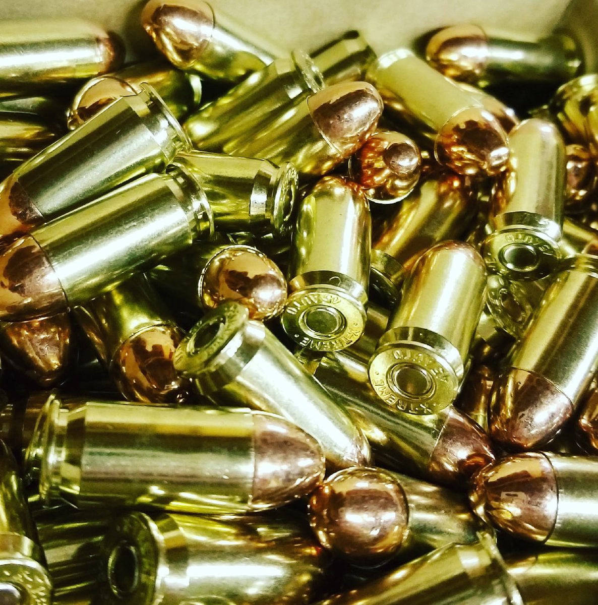 45 ACP 230 grain Round Nose @ 850 fps. 50 rounds. – Minuteman